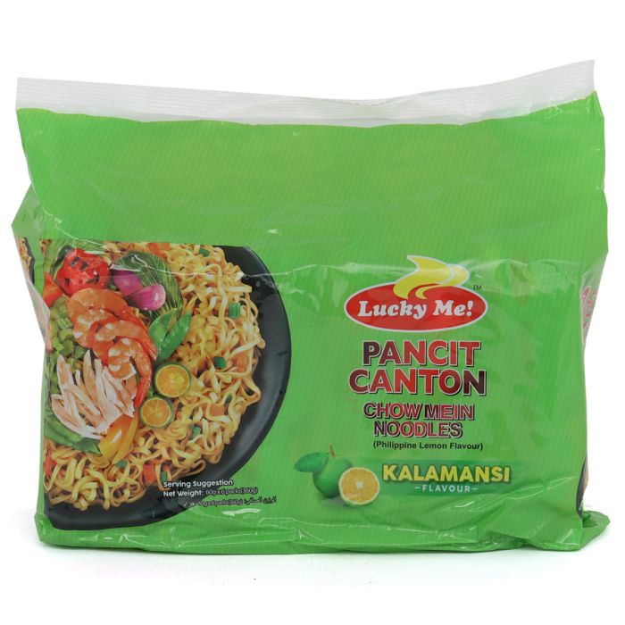 Lucky Me Instant Noodles Pancit Canton Kalamansi Flavor 60g Online in Qatar