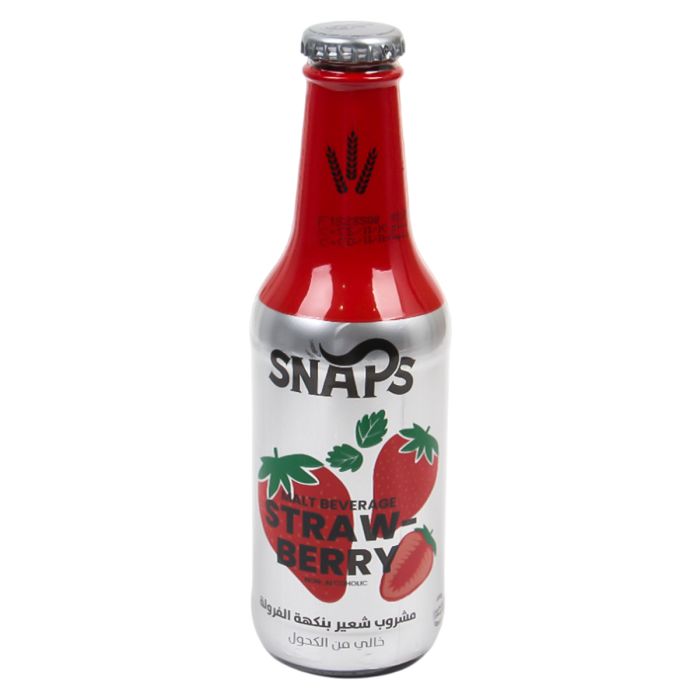 Snaps Strawberry Malt Beverage 250ml