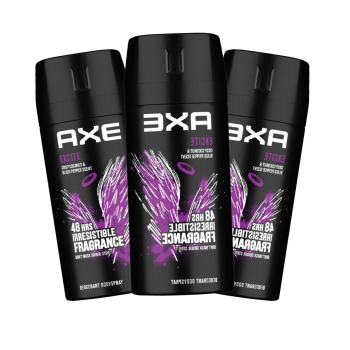 Axe Deodorant Coconut & Black Pepper 3x120ml