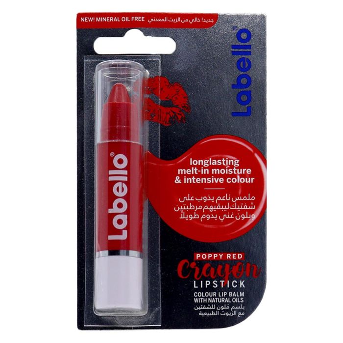 Labello Lipstick Crayon Poppy Red 3g