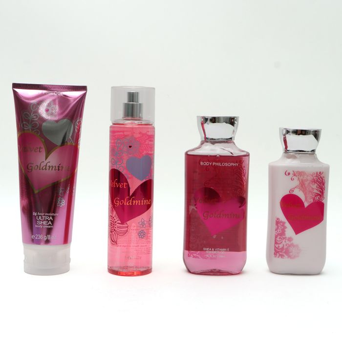 Body Philosophy Fashion Lady Velvet Goldmine Gift Set