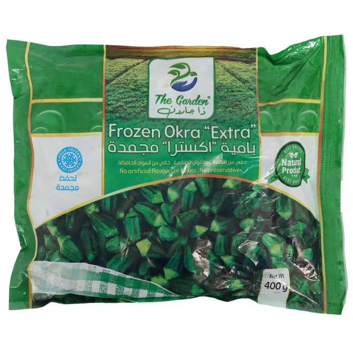 The Garden Frozen Okra Extra 400g